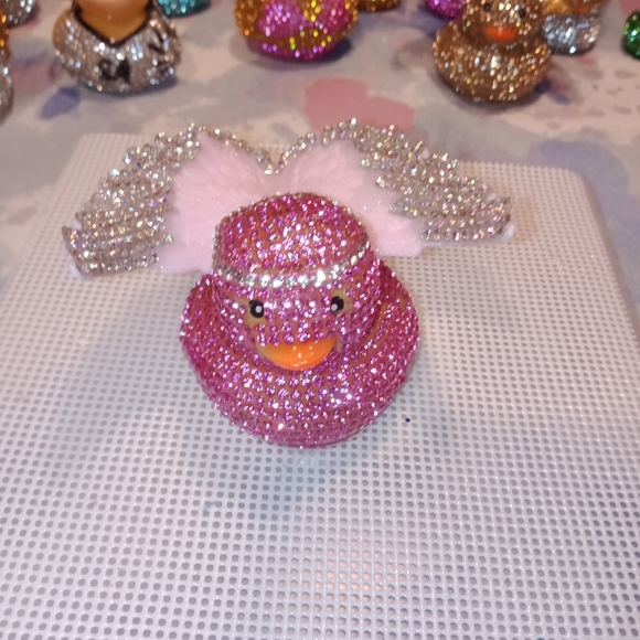 Taz's Trays | Accents | New Custom Made Bling Angel Ducks For J33p ...